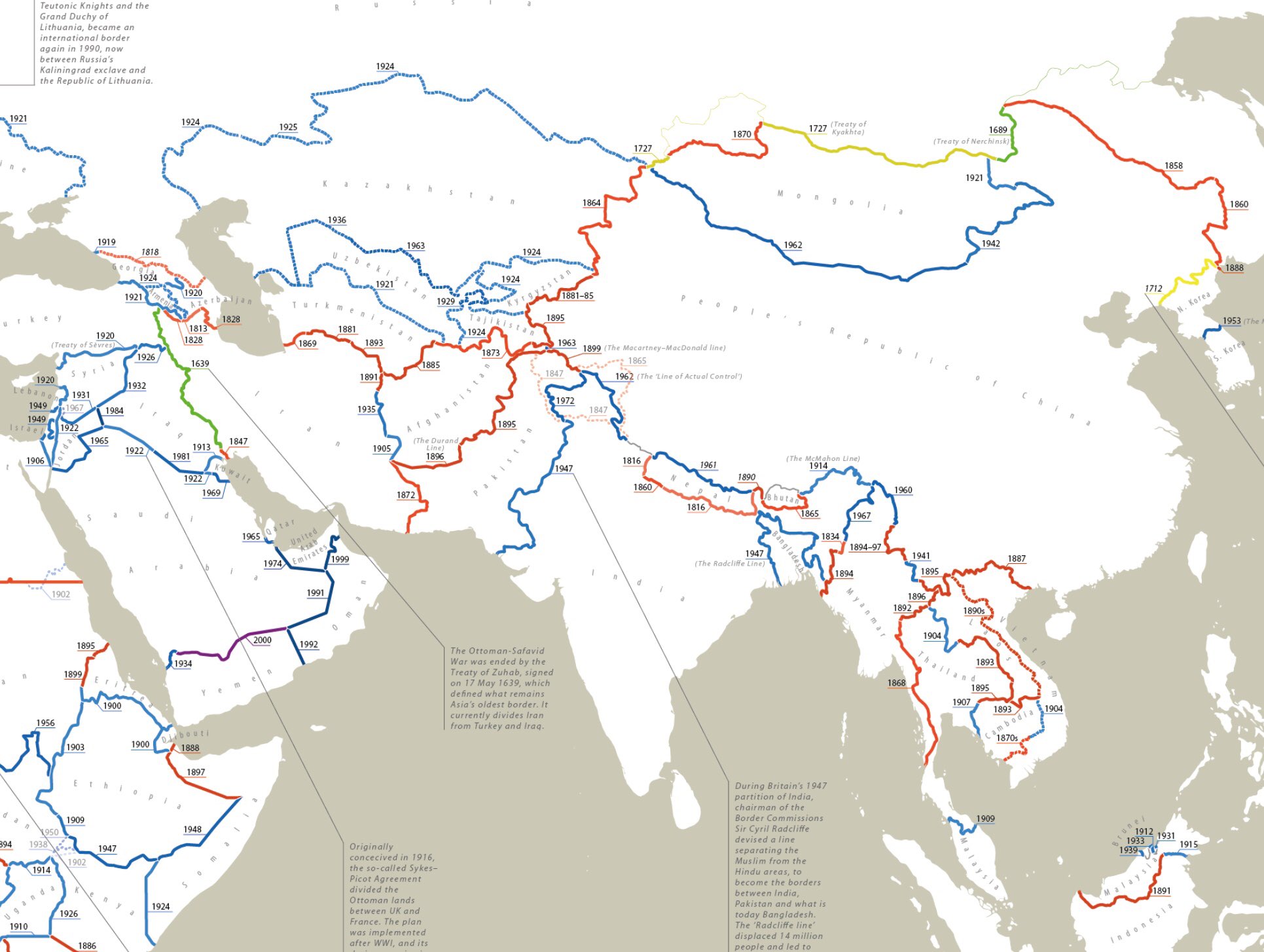Asian borders | Utopia, you are standing in it!